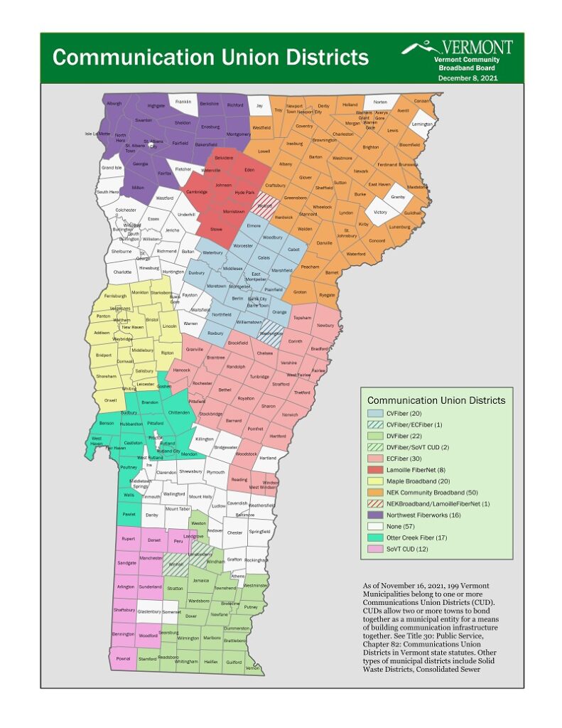 Vermont CUDs - CVFiber